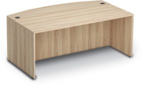 Highlights Office Bow-Front Desk Shell - CLD-B | K-Log