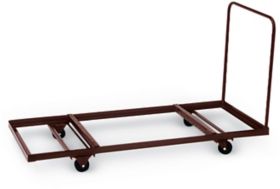 Rectangle Folding Table Flat Stacking Cart - 12 to 16 Table Capacity ...