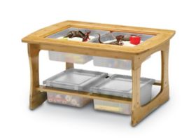 Lucid Sensory Table w/ Clear Totes - CSW-SC | K-Log