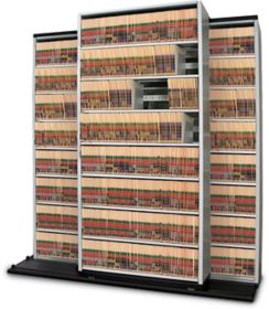 Datum Filing Systems: TrakSlider™ BiSlider System - 2 Stationary and 1 ...