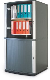 4-Tier Enclosed Binder Carousel - EIBC-4S | K-Log