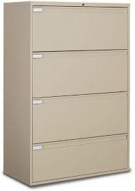 Versatile 4-Drawer Lateral File - GLF-4D | K-Log