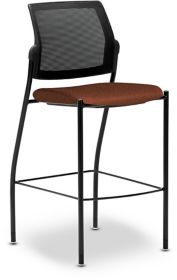 Ignition® Mesh-Back Stool w/ Fabric Seat - HG-CSM | K-Log