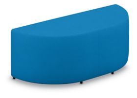 Converge 50"W Crescent Bench in Designer Vinyl - HLX-B12VG-D | K-Log