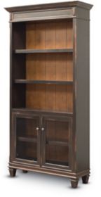 Barrister Office Bookcase w/ Doors - HRT-BD | K-Log