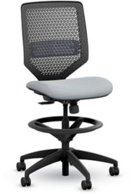 HON: Solve™ Stool, ReActiv™ Back, Pneumatic, Swivel, Synchro-Tilt, Tilt ...