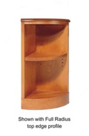 Quality Wood Quarter Round Case 36 H HWB 36QC K Log