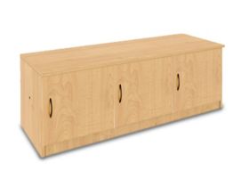 Uber 22"H 3-Cubby Storage w/ Doors - HYPR-22C3-D | K-Log