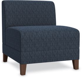 Sonnet Armless Guest Chair in Designer Fabric - LMR-GA-D | K-Log