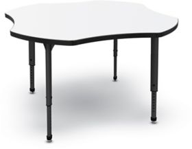 48" Clover Explorer Activity Table w/ Markerboard Top - MAD-48CL-MB | K-Log