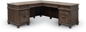 Martin Furniture: Carson L-Desk | IMCA684R-KIT