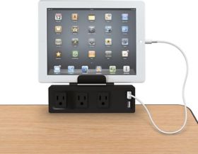 Clamp-On Power Module for Sit-Stand Flip-Top Tables - MFS-C | K-Log