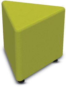 Soft-Touch Triangle Stool in Designer Vinyl - MLF-TG-D | K-Log