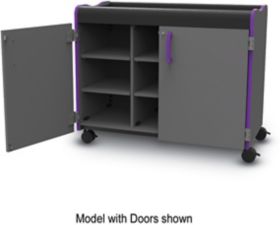9-Cubby Winsome-Makerspace Storage Cart - MMSP-MC | K-Log