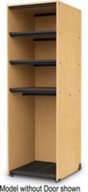 28"Wx84"H Lyric Band 4-Compartment Uniform Storage - MOBS-206 | K-Log
