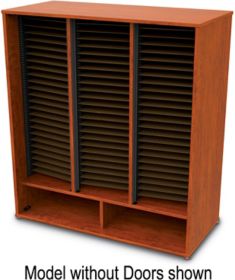 50"H Lyric Band 77-Slot Folio Storage - MOBS-493 | K-Log