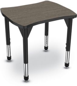 28"Wx24"D Medallion Dog Bone Desk - MPRE-2824D | K-Log