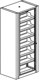 7-Shelf Concentre Rotary File Add-On Unit - MRF-7A | K-Log