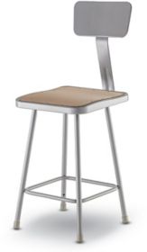 Pike Heavy-Duty Fixed Height Stool - NPSS-WB | K-Log