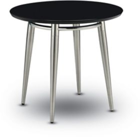 Dalton Round End Table w/ Painted Top - OBKT-EDP | K-Log