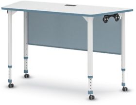 Paragon Furniture: A&D® Crossfit Teacher desk with Ganging Magnets 48 ...