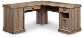 Fischer L-Desk in Salt Oak - SASSO-LD | K-Log