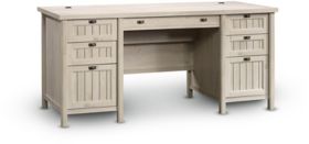 Cottage Executive Desk in Chalked Chestnut SCTA ED CC K Log