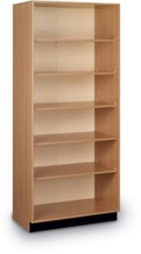 36"W Perimeter Science 6-Shelf Bookcase - SEBW-101 | K-Log