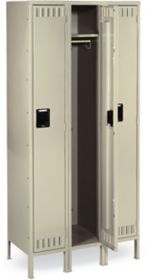 3-Wide 1-Tier Corridor Quiet Locker - TPL-31 | K-Log