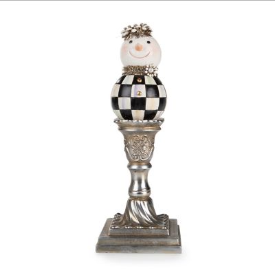 MacKenzie-Childs | Vintage Silver Snowmen Arrangement