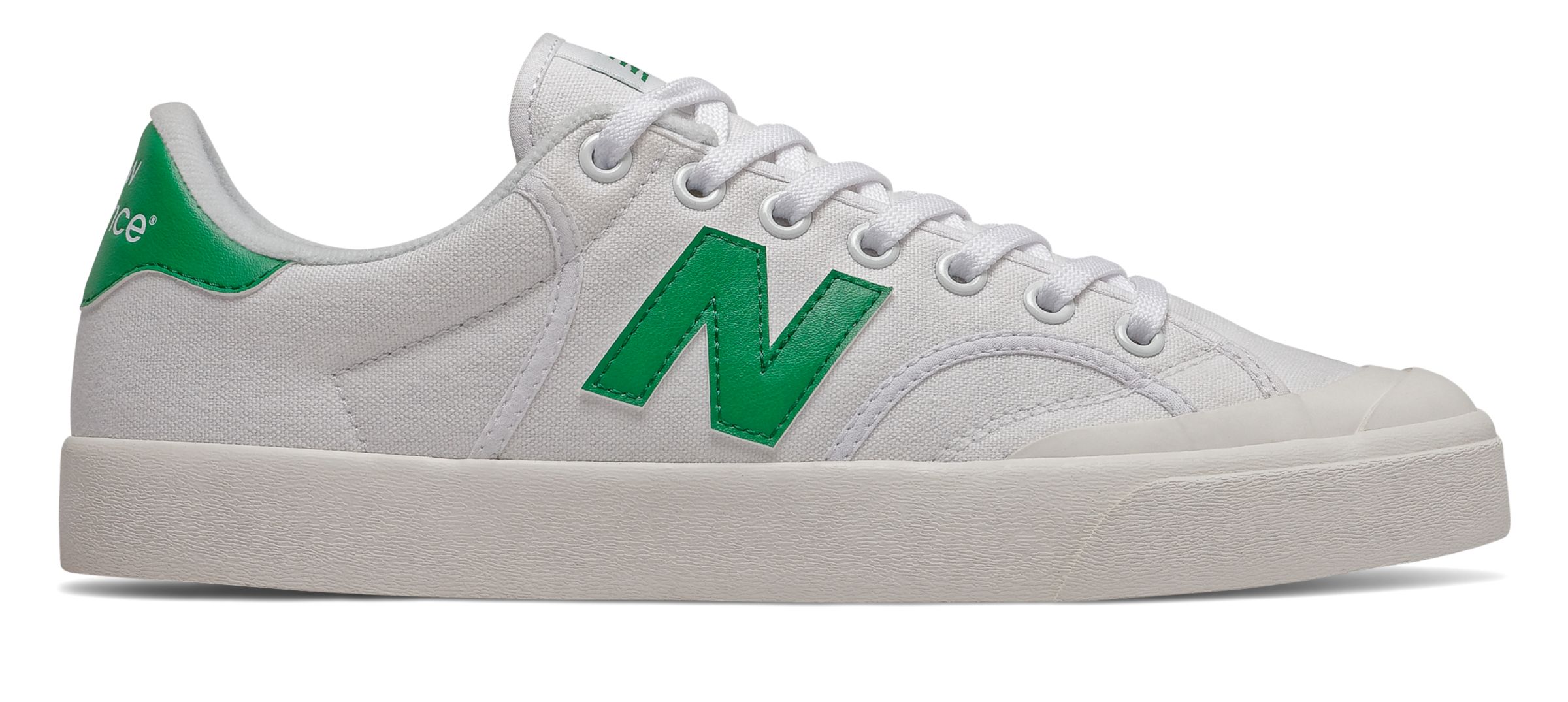 New Balance Unisex Pro Court - White/Varsity Green