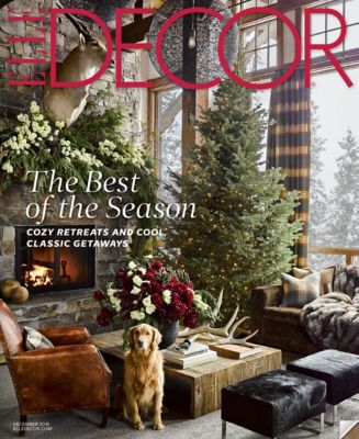 Modern Pendant Lights in Montana Mountains Featured in Elle Decor