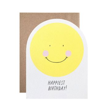 Smiley Face Birthday Card | Paper Source