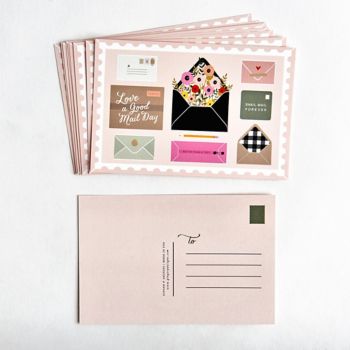 Snail Mail Postcard Set | Paper Source