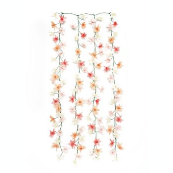 Cascading Paper Flower Garland Template | Best Flower Site