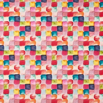 Watercolor Squares Wrapping Paper | Paper Source