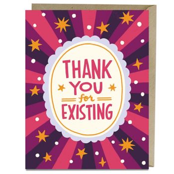Thank You For Existing Greeting Card | Paper Source