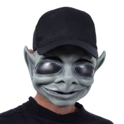 Orion the Friendly Alien Latex Halloween Mask for Adults, One Size ...