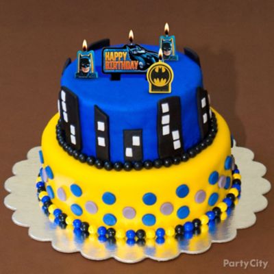 Batman Candy Cake How-To - Party City