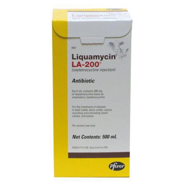 Liquamycin La-200 - 500 Ml - StateLineTack.com