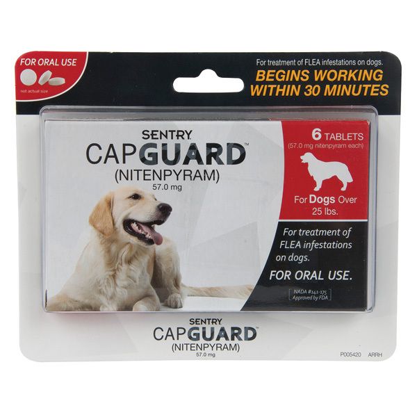 073091020486 UPC - Sentry Capguard Flea Tablets For Dogs, 25 Lbs ...