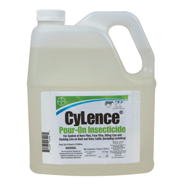 Cylence Pour On Insecticide 6 Pints - StateLineTack.com