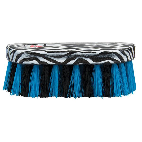 Zebra Pattern Fun Brush Assorted Colors - StateLineTack.com