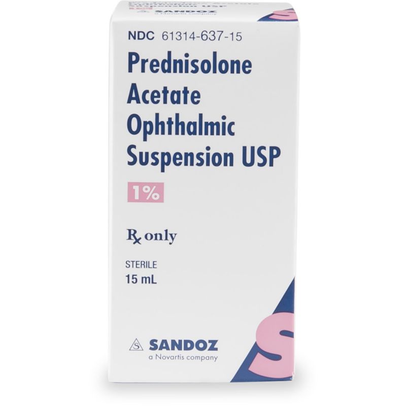Prednisolone Acetate Ophthalmic Suspension - KVSupply.com