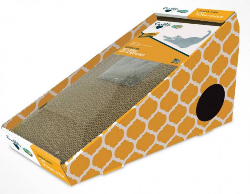 Cosmic Catnip Alpine Cardboard Cat Scratcher - StateLineTack.com