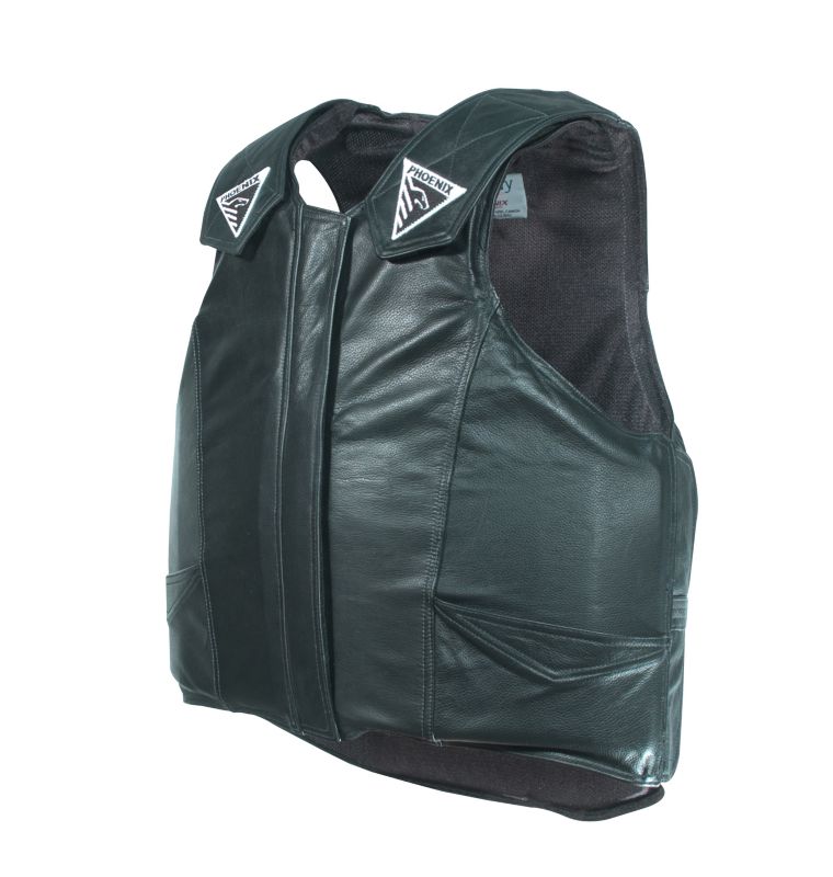 Phoenix Pro Max Rodeo Vest Medium Black - StateLineTack.com