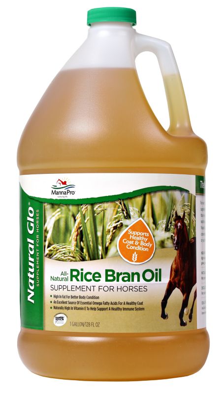 Manna Pro NutraCea Natural Glo Rice Bran Oil - StateLineTack.com