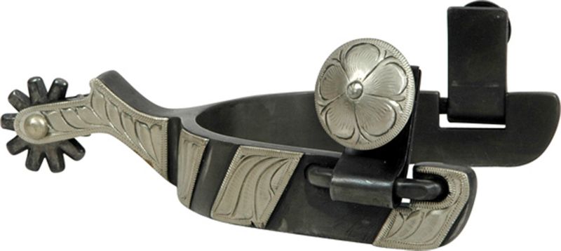 Classic Equine Cowboy Chap Guard 10pt Spurs - StateLineTack.com