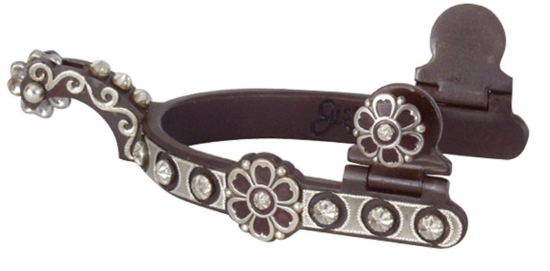 Classic Equine Silver Clover Spurs - StateLineTack.com