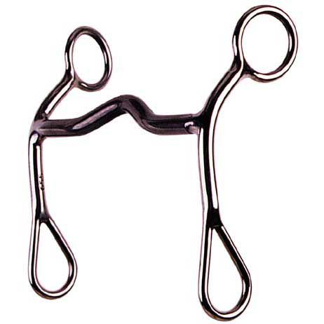 Reinsman Low Port Solid Shank C Bit - StateLineTack.com